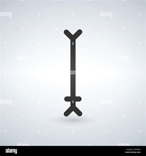 Text Cursor Navigation Pointer Vector Illustration Isolated On Modern