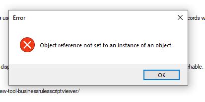 BUG Issue MscrmTools XrmToolBox GitHub