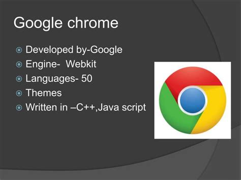 Presentation On Web Browser Pptx Browsers Computer Software And
