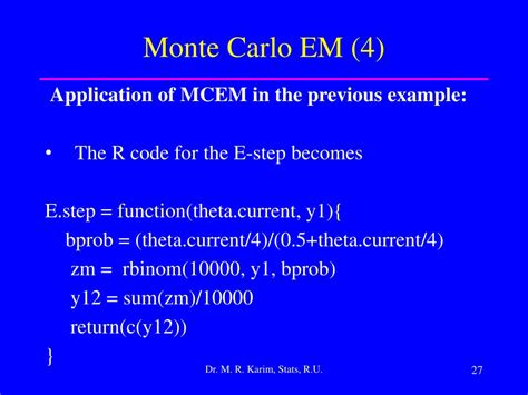 Ppt Expectation Maximization Em Algorithm Powerpoint Presentation