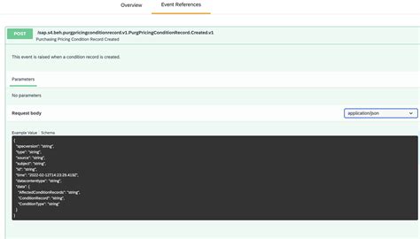 Sap Event Request Body Response Jason Cpi SAP Integration Hub