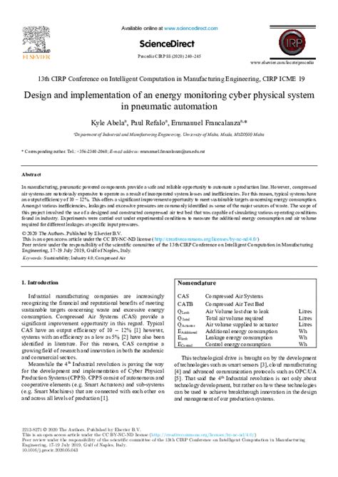 pdf design and implementation of an energy monitoring cyber physical