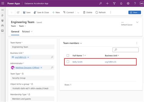 Force Sync Users From Entra Security Group To Dataverse Team