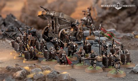The Iron Hills Dwarves In Middle Earth Strategy Battle Game Frontline