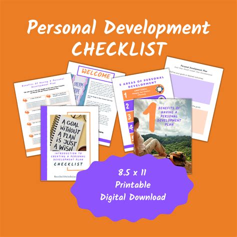 Creating A Personal Development Plan Checklist Best Self Help Solutions