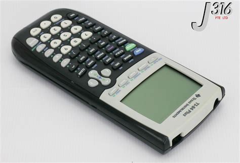 16247 Texas Instruments Graphing Calculator With Charging Cable Ti 84