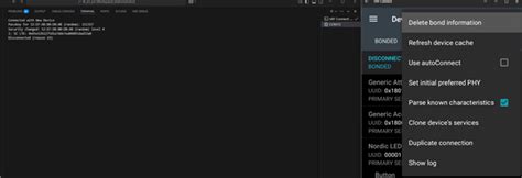 Ble Stack Loads Old Cccd Values After Removing Bonds On Client Side And Reconnect Nordic Q A