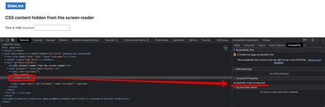 Hide Content In Css Pseudo Elements From Screen Readers Sitelint