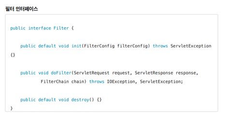 Spring Interceptor와 Servlet Filter