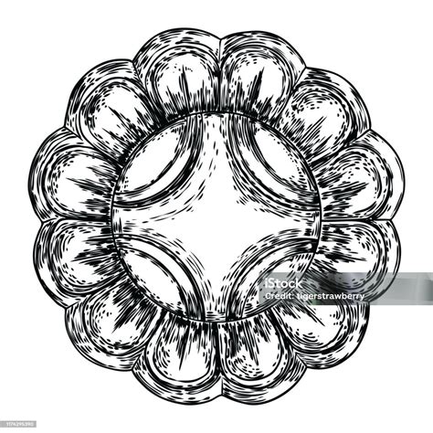 아름다운 손으로 그린 바로크 요소 또는 스카프 프린트 또는 패브릭 디자인을위한 빈티지 패치 장식 대리석 석재 건축 요소입니다