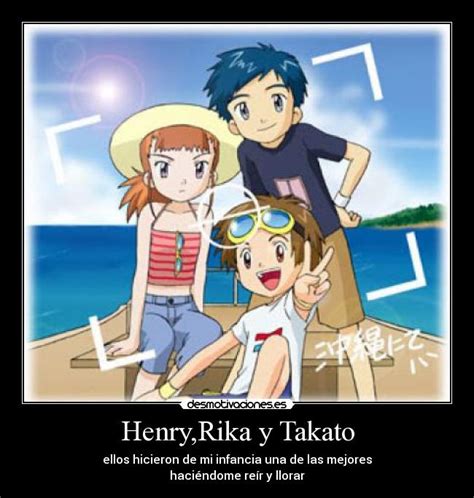 Henry Rika Y Takato Desmotivaciones