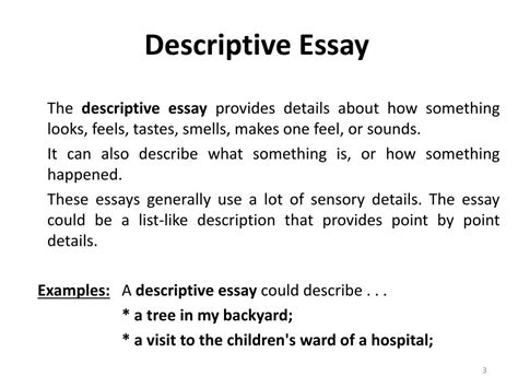 Business Paper Define Descriptive