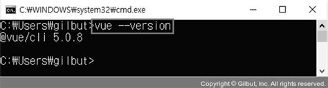 코딩 자율학습 vue js 프런트엔드 개발 입문 2 1 2 vue cli 설치 1