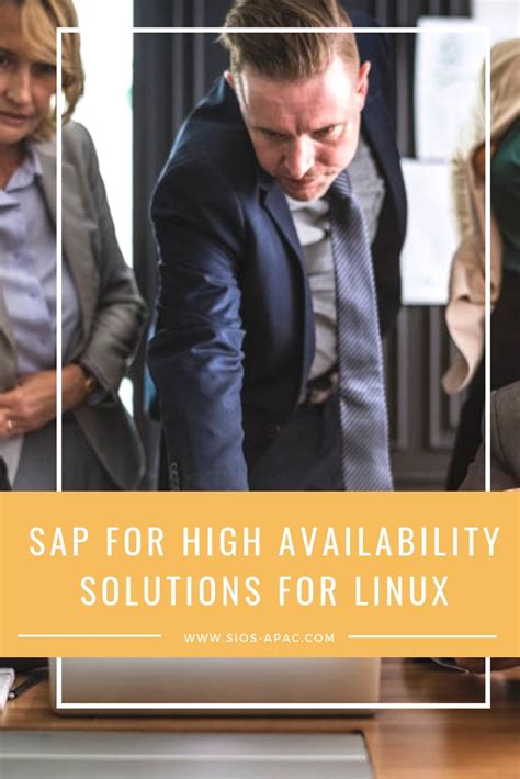 Sap High Availability Solutions For Linux