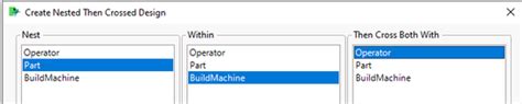 Solved Setting Up A Nested And Crossed Msa Gauge Randr Analysis Jmp