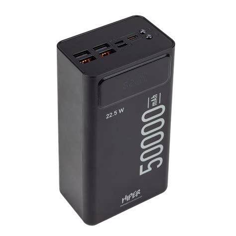 Внешний аккумулятор HIPER DELTA 50000 Black из каталога Внешние ...