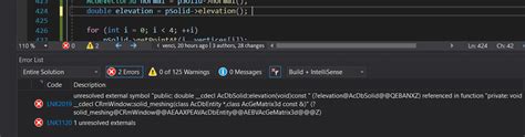 Acdbsolidelevation Unresolved External Symbol Autodesk Community