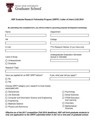 40 Free Letter Of Intent Templates Samples Word PDF