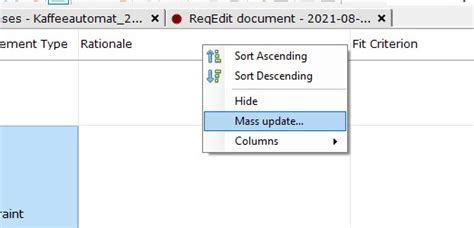 Edit Reqif Requirement Files Reqedit Documentation
