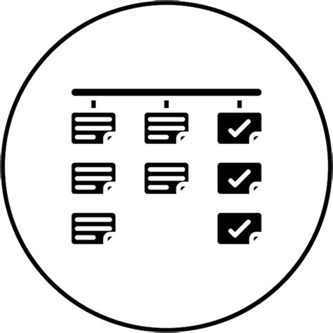 Premium Vector Kanban Icon Vector Image Can Be Used For Agile