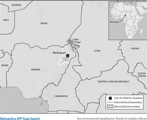 Location Of The Laboratory Confirmed Circulating Vaccine Derived