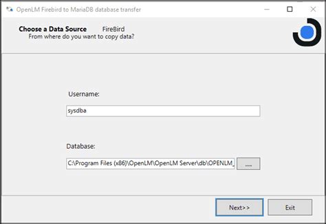 Openlm Umstieg Von Firebird Datenbank Auf Mariadb Secoptena