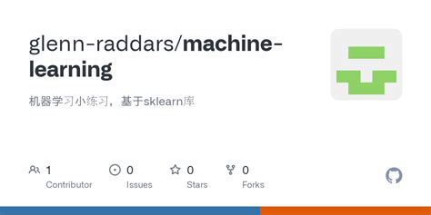 Github Glenn Raddars Machine Learning Sklearn