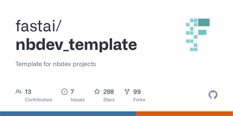 Github Fastainbdevtemplate Template For Nbdev Projects