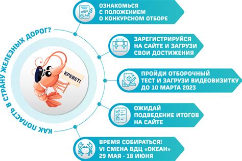 Конкурсный отбор 2023 — СТРАНА ЖЕЛЕЗНЫХ ДОРОГ В ВДЦ ОКЕАН