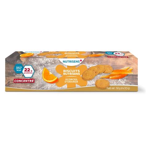 Nutrisens Biscuits Hyperprotéinés écorces Dorange Gâteau Hp Hc Dénutrition