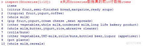 R语言聚类与关联规则挖掘apriori算法的频繁项集产生实例及fp Growth算法的应用实例小嘤嘤怪学的技术博客51cto博客