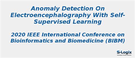 Anomaly Detection On Electroencephalography S Logix