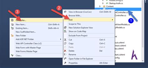 Tạo 1 Project Aspnet Mvc đơn Giản Và Giải Thích Cấu Trúc Vai Trò Của