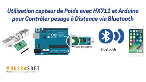 Utilisation Capteur De Poids Avec Hx711 Et Arduino Pour Contrôler