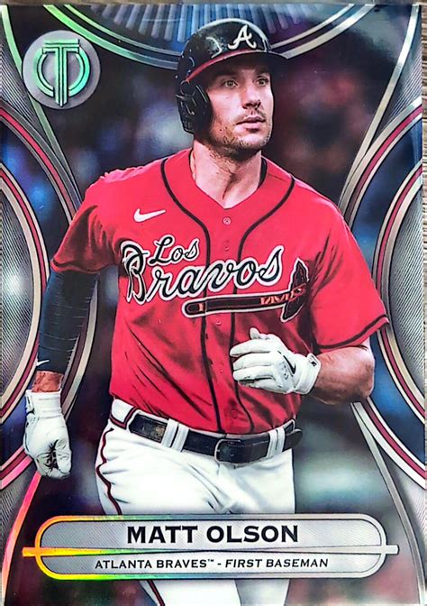 Matt Olson 23 Prices 2025 Topps Tribute Baseball Cards