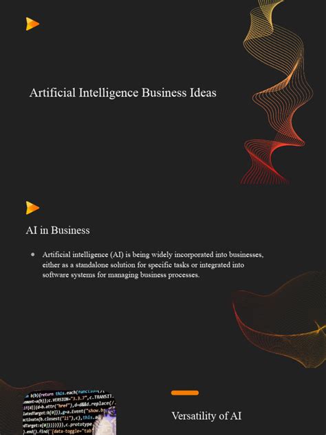 Ai Business Ideas Pdf Artificial Intelligence Intelligence Ai