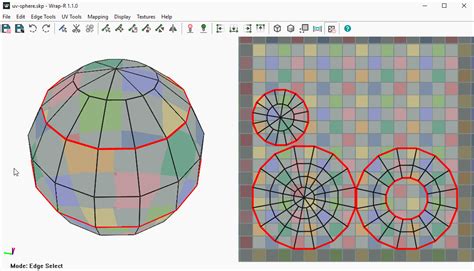 WrapR UV Mapping For SketchUp Models