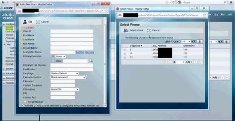 Cue 86 Web Interface Cannot Control Cme Phone Cisco Community