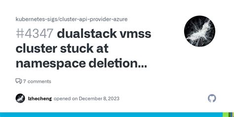 Dualstack Vmss Cluster Stuck At Namespace Deletion With Old K8s Version · Issue 4347