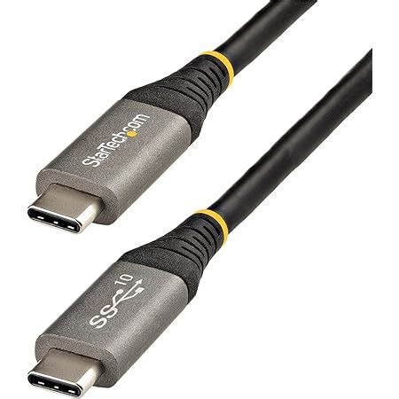 Amazon Com StarTech Com Ft M USB C Cable Gbps USB C Cable USB Gen Type C Cable