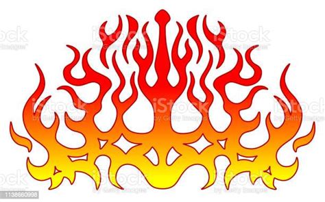 차량 그래픽 스트라이프 핫 로드 레이싱 불꽃 낙서 자동차 데 칼 자동차의 후드에 준비 된 비닐 그래픽 디자인 벡터 일러스트 레이 션 개념에 대한 스톡 벡터 아트 및 기타