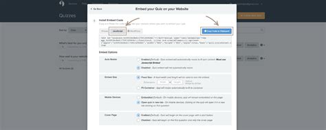 How To Embed An Interact Quiz On A Showit Website