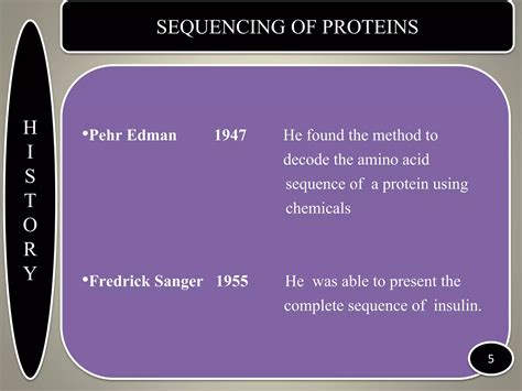 Sequencing Of Protein Pptx