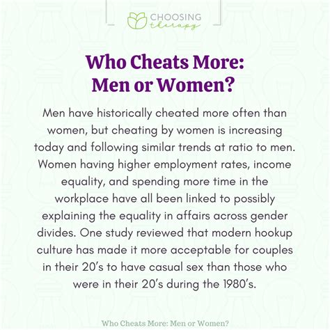 Women Cheat Too