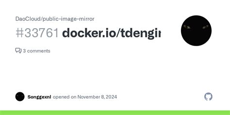 tdengine tdengine latest · issue 33761 · daocloud public