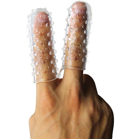 Cumpără Sex Finger Sleeve Două Degete Stimulator De Clitoris Flirt