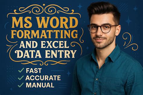 Do Professional Ms Word Formatting And Excel Data Entry And Analysis By Ab Hanan Fiverr