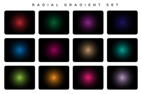 Premium Vector Gradient Color Set