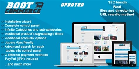 BootCommerce ECommerce Solution PHP Script By Mrplugins Codester