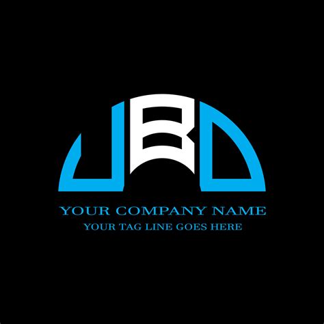 UBD Letter Logo Creative Design With Vector Graphic Vector Art At Vecteezy